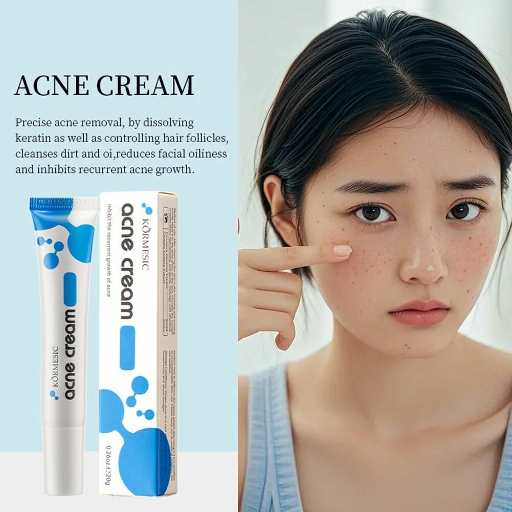 20 г Крем от прыщей, Контроль выделения масла, Отшелушивание