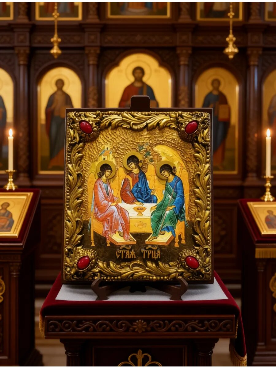 Православная икона святая Троица