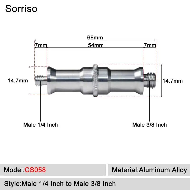 Переходник для крепления штатива Sorriso
