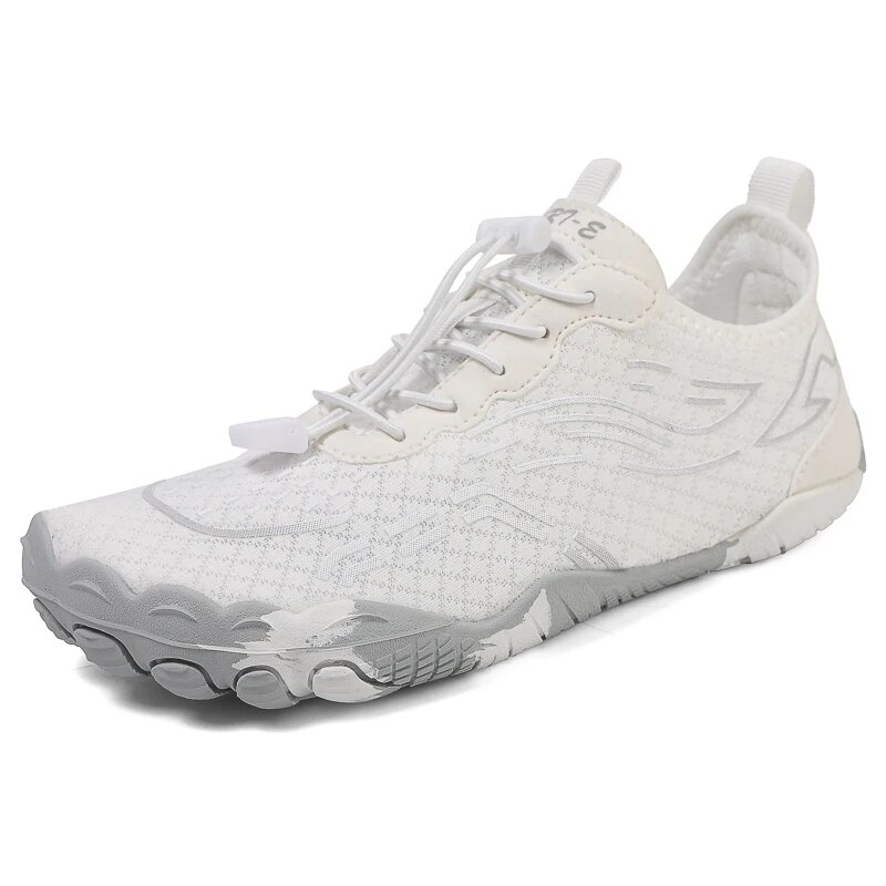 Мужские и женские водонепроницаемые кроссовки для плавания 39, Белый, TC-K038-White