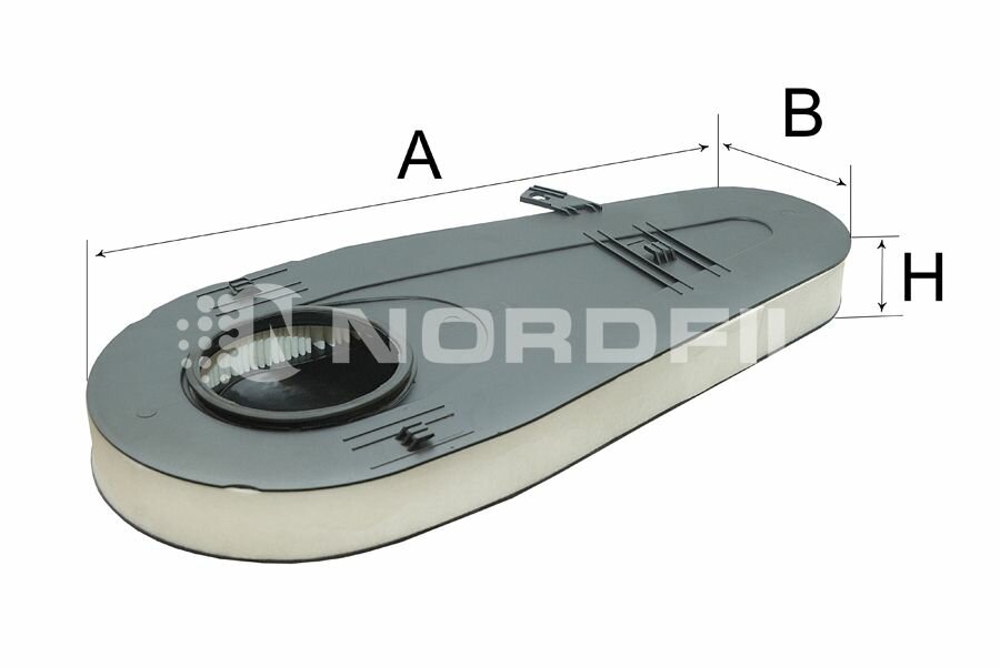 NORDFIL Фильтр воздушный для BMW 5 (F07 F10 F11) 7 (F01-F04)