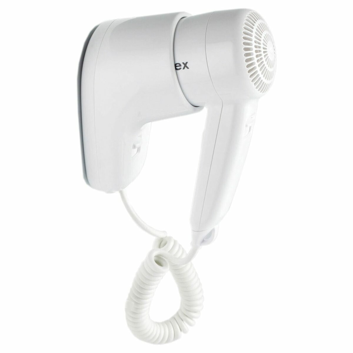 Фен для волос настенный Ksitex F-2000 H, 1200Вт, пластик, 2 скорости, белый