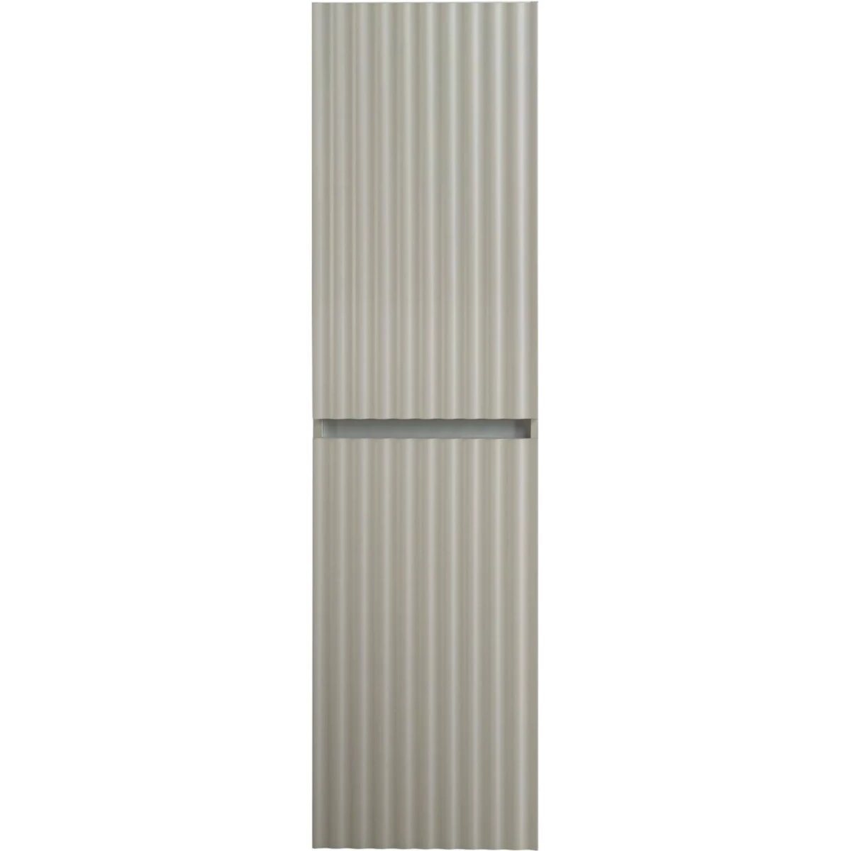 Пенал подвесной Art&Max Elegant AM-ELEGANT-1500-2А-SO-GCM-LED светло-серый матовый