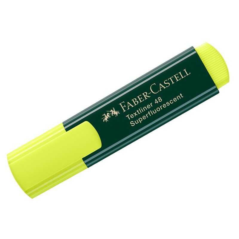 Текстовыделитель Faber-Castell, желтый