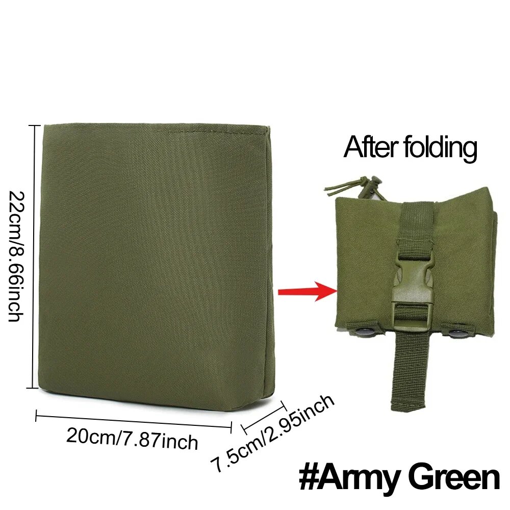 Складные сумки для восстановления MOLLE, тактические сумки для сброса, поясная сумка с регулируемым ремнем, нейлоновая сумка 600D, EDC, аксессуары для охоты