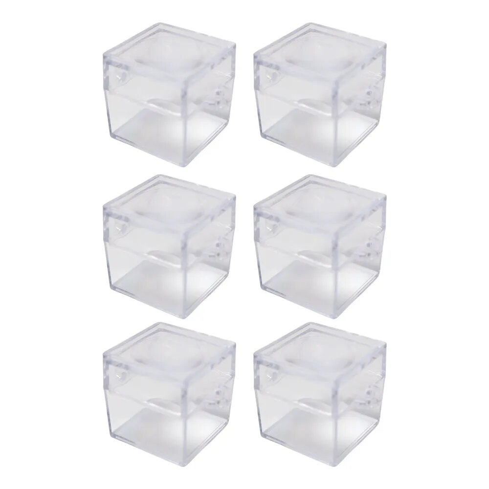 Миниатюрный Корпус для насекомых 6 шт Контейнер просмотра обучения