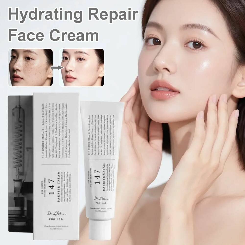 Успокаивающий барьерный крем с церамидами и азуленом Dr. Althea 147 Barrier Cream. 50 ml.