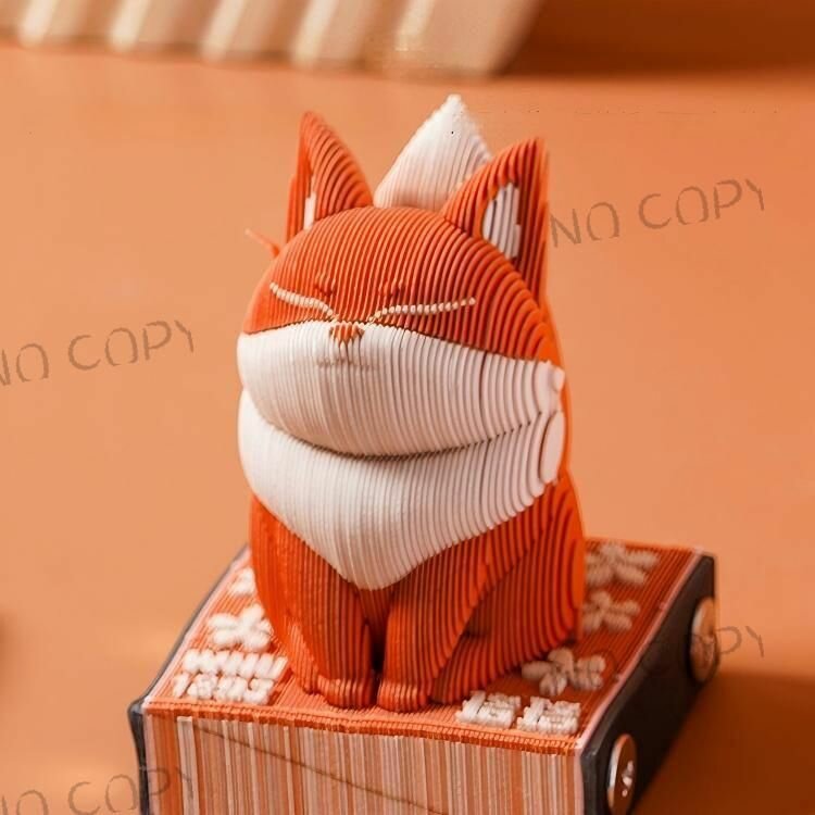 Уникальный подарок: отрывной 3D календарь 2025 г, 9*5*5 см