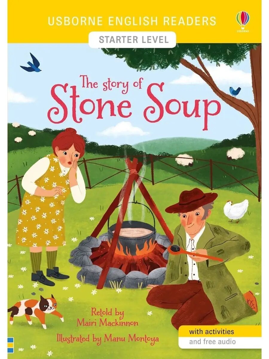English Readers Starter The Story of Stone Soup | литература на иностранных языках