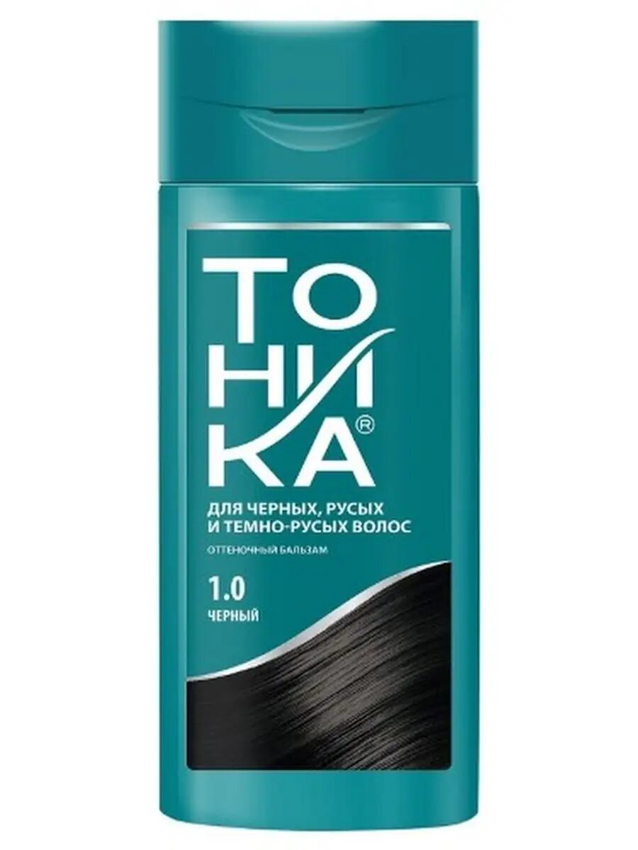Тоника бальзам оттеночный для волос 1.0 черный