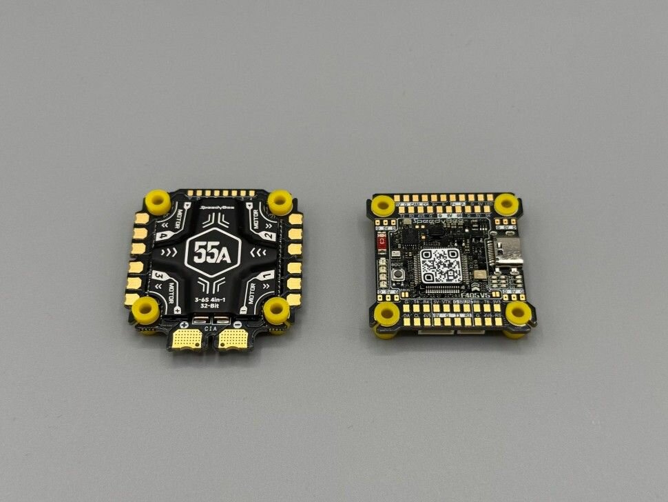Башня полетный контроллер + регулятор оборотов SpeedyBee F405 V5 + OX32 55A 00833