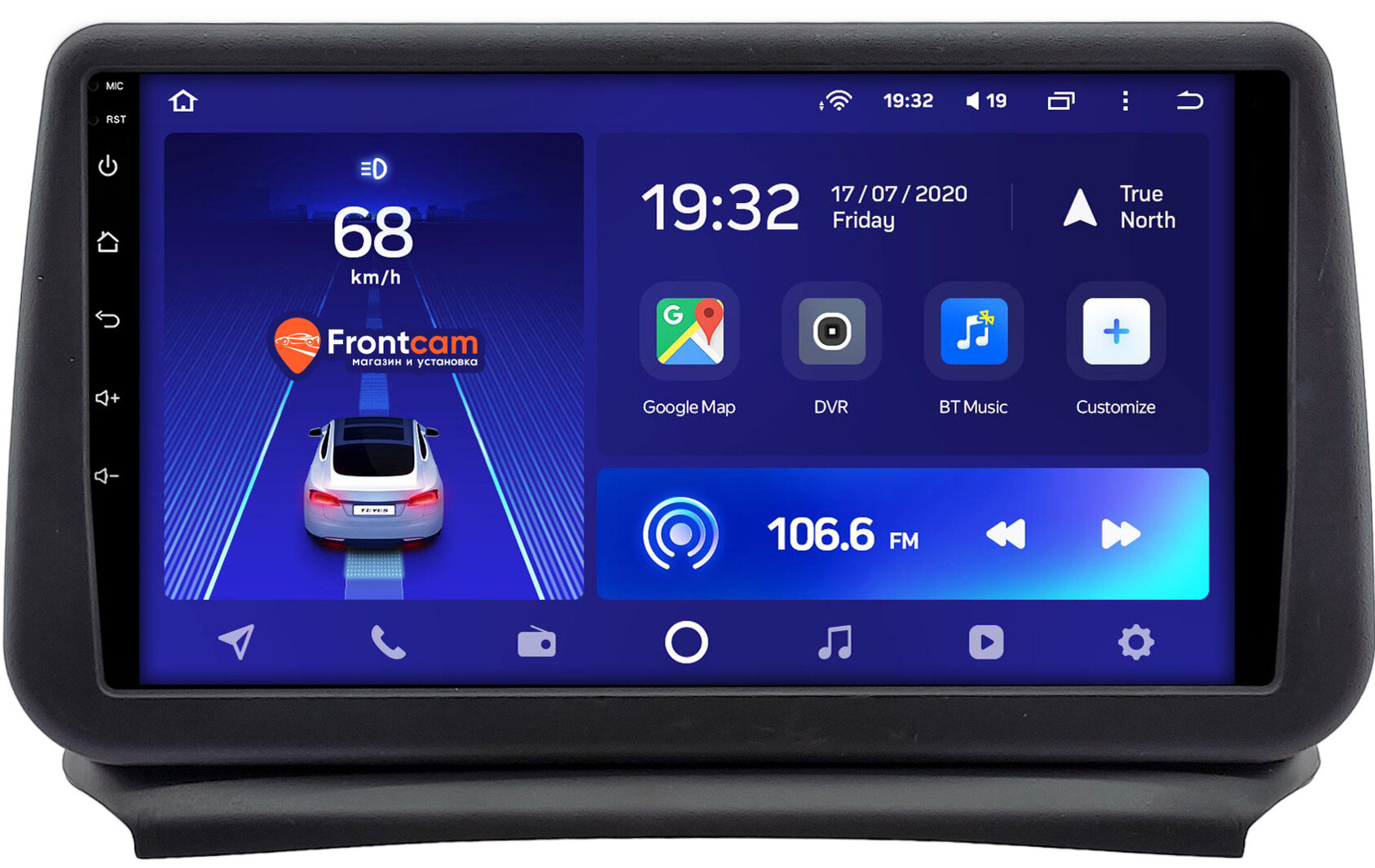 Штатная магнитола Teyes CC2L PLUS 2/32 9" RM-9-0270 Opel Zafira Tourer C 2011-2016 Android 8.1 (DSP, IPS, AHD)