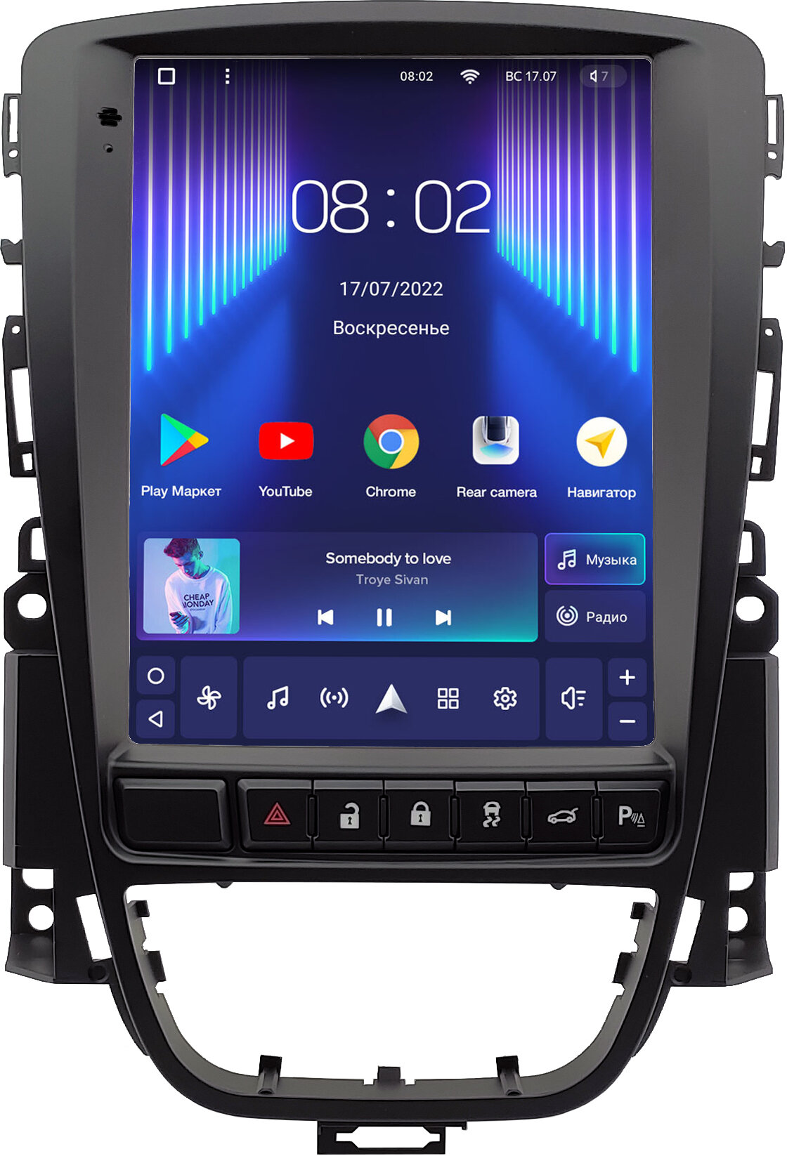 Штатная магнитола Opel Astra J 2009-2018 (авто с кнопкой SPORT) Teyes TPRO 2 DS (Tesla) 9.7" 4/64 RM-1312-198 Android 10 (4G-SIM, DSP, QLed)