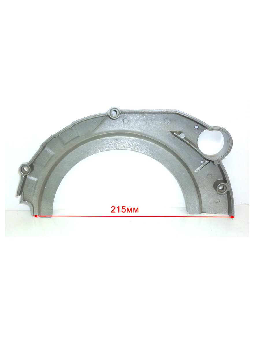 Кожух защитный левая половина для пилы циркулярной (дисковой) вихрь ДП-185/1600 (s/n с KEY20 ~)