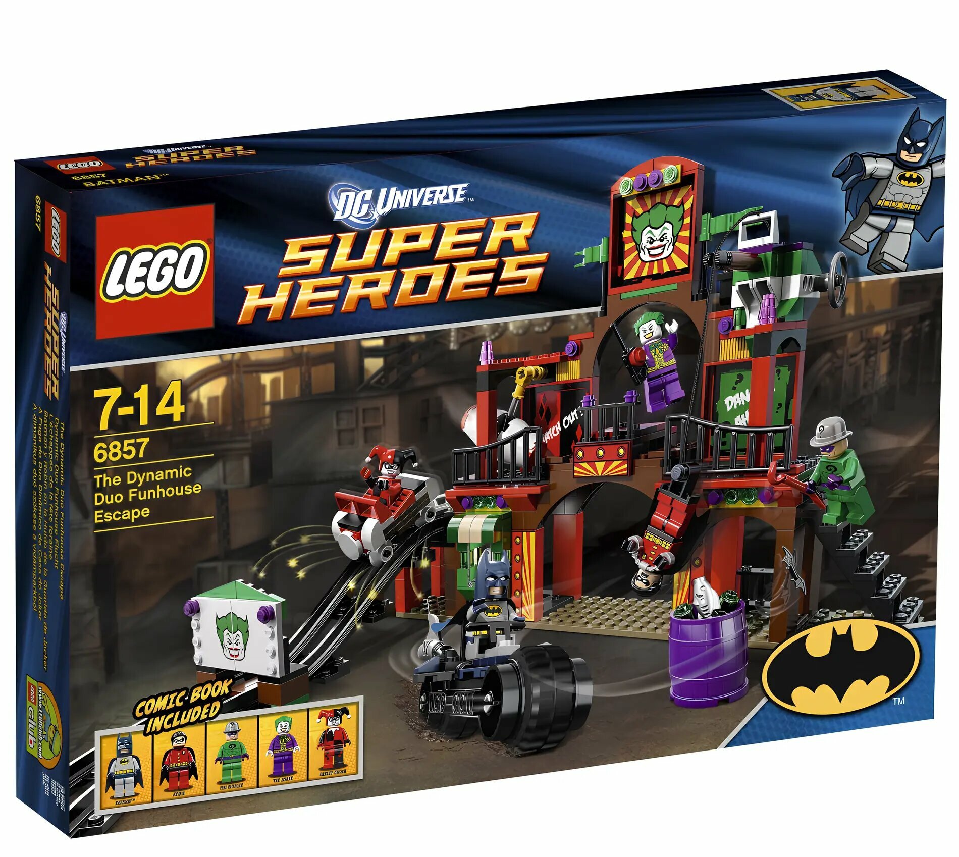 Конструктор LEGO Marvel Super Heroes 6857 Двойной побег из дома аттракционов