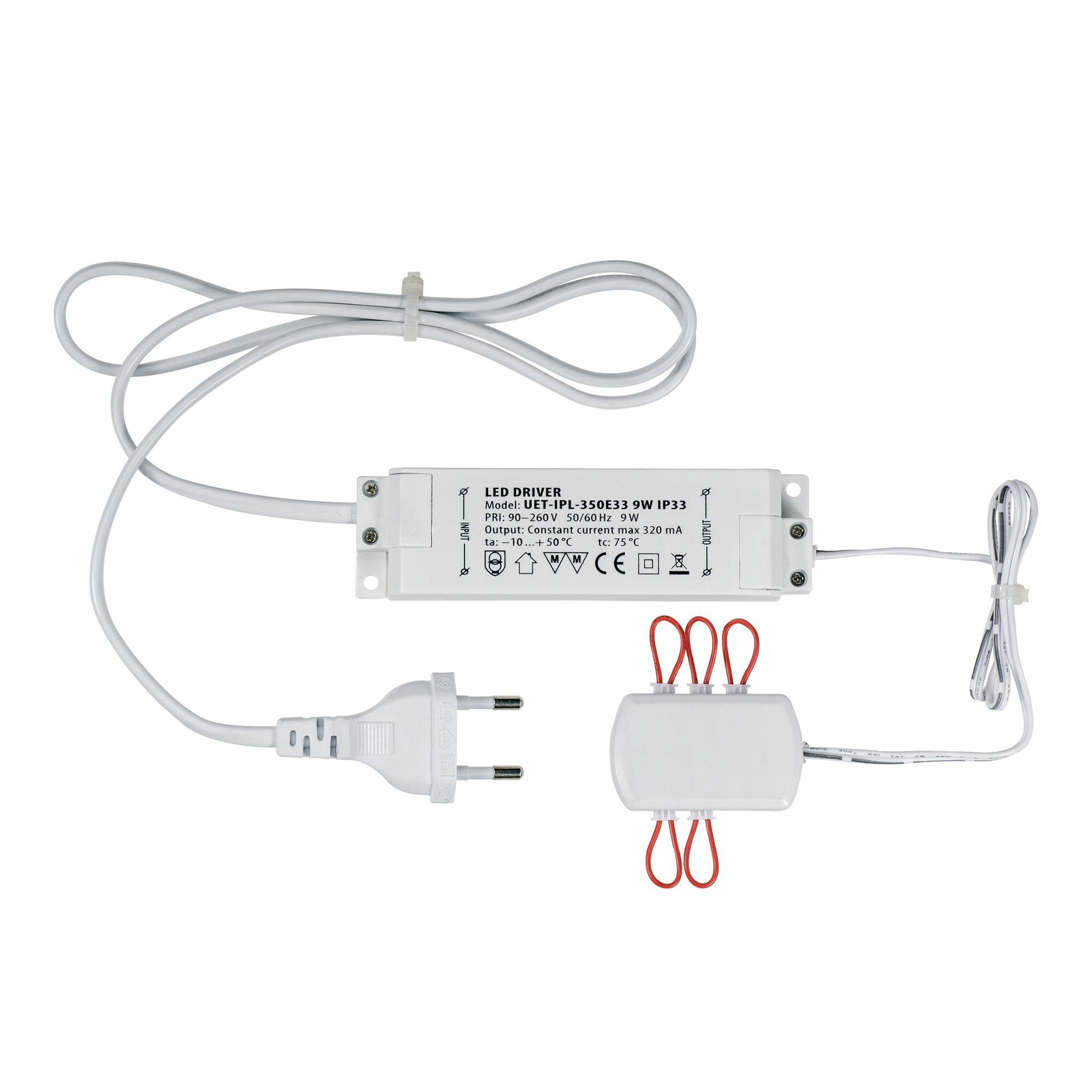 Блок питания UET-IPL-350E33 9W IP33 6 выходов к светильнику ULE-R05 Uniel