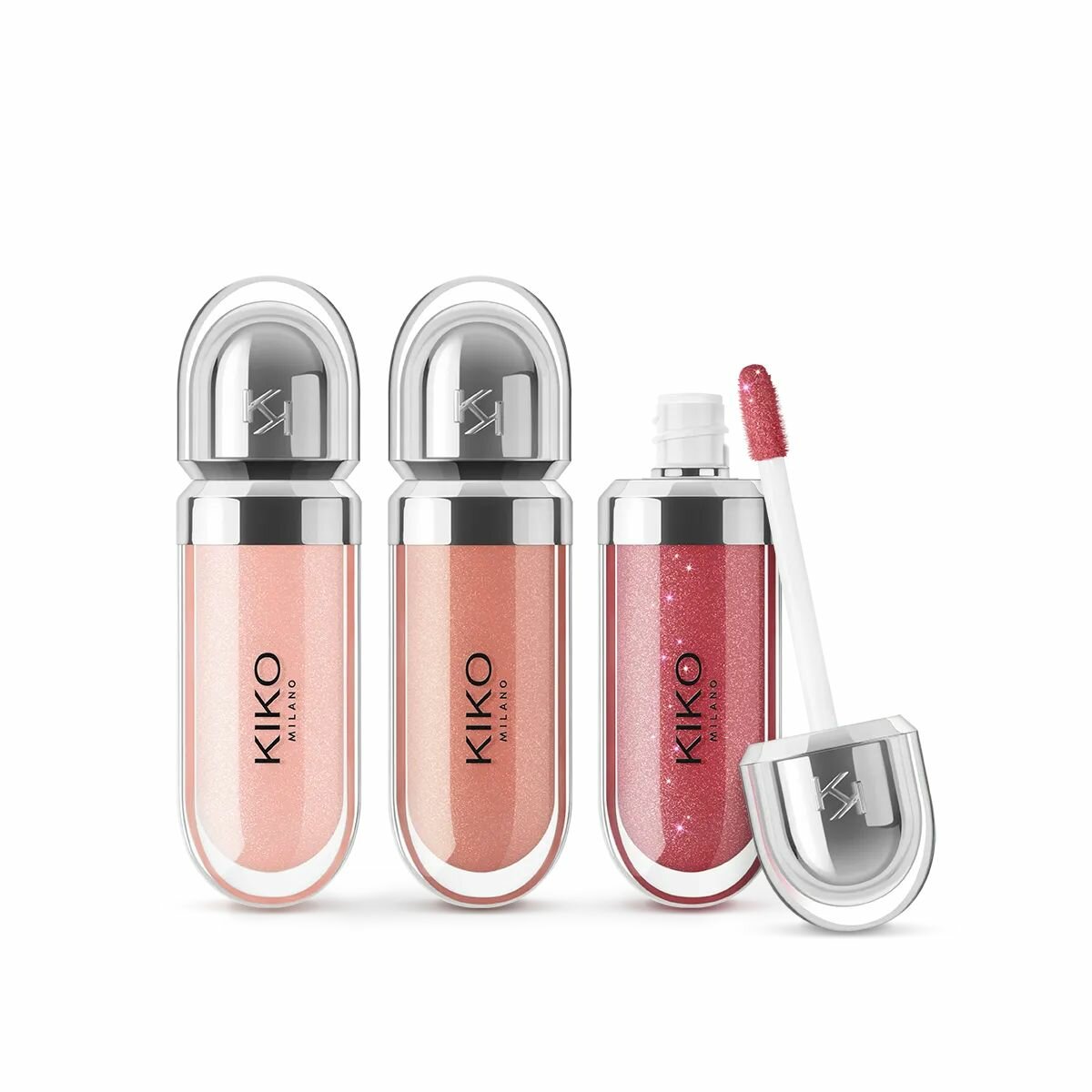 KIKO Milano Подарочный набор блесков для губ Glossy lip set 03