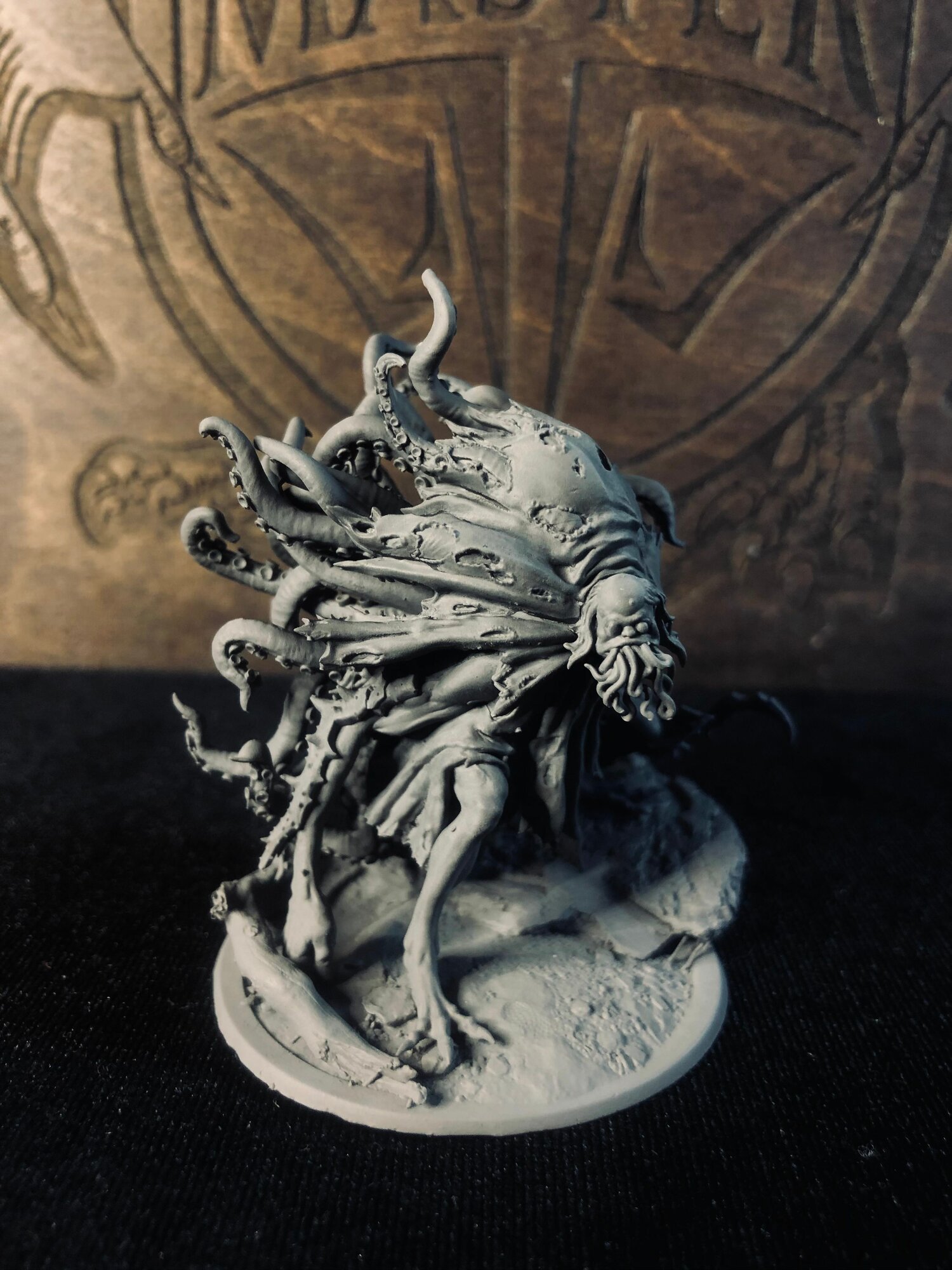 Глубоководный, дитя Ктулху - Миниатюра для настольных игр DnD, ДнД, Dungeons & Dragons, Pathfinder.