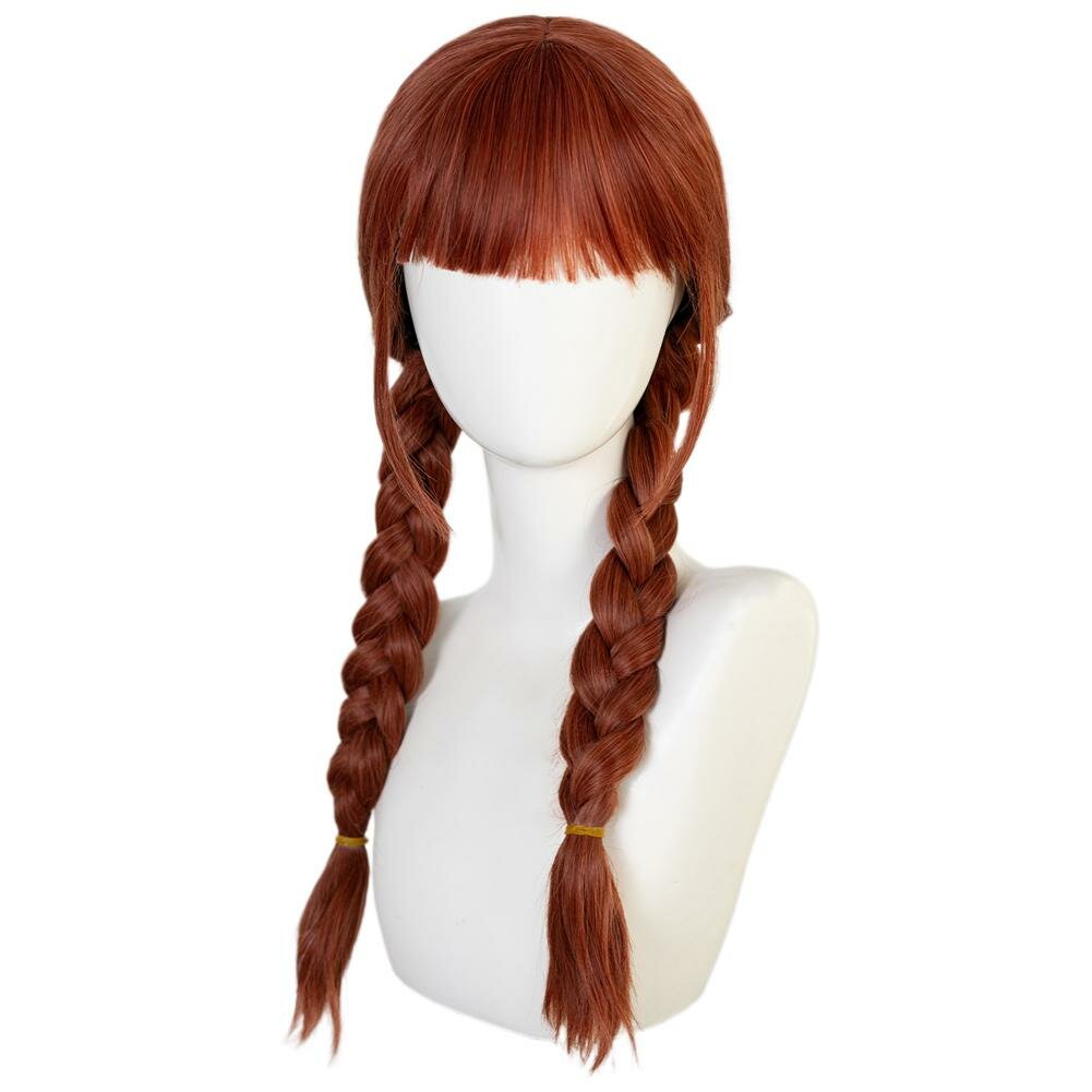 Парик Wednesday 2, парики с челкой, костюм Wednesday для женщин, термостойкие парики на Хэллоуин из волокна для женщин.