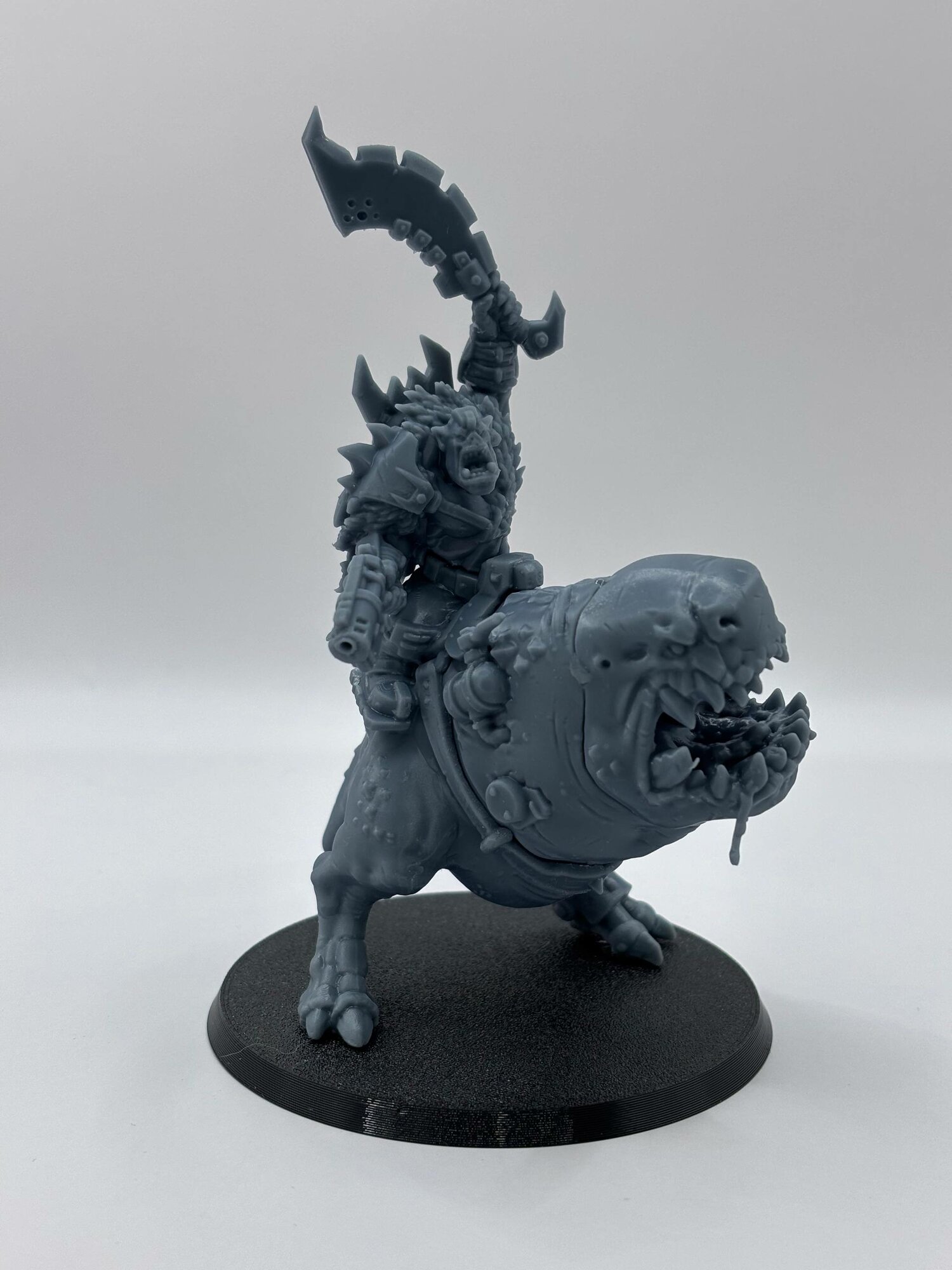 Миниатюра "Orks: Beastboss on Squigosaur " Warhammer 40k