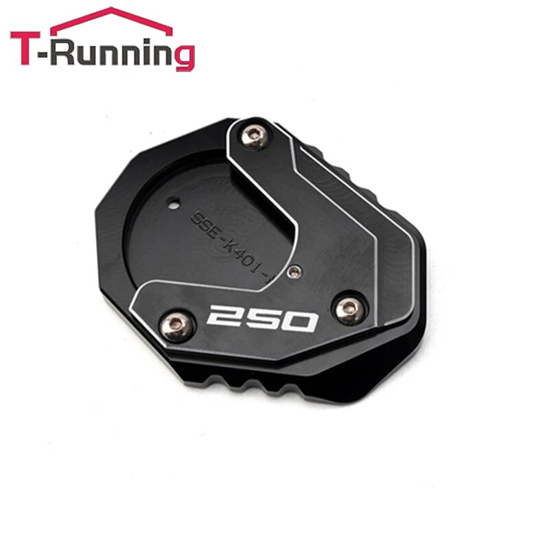 Подставка для мотоцикла T-Running черная, Plate 250 Black