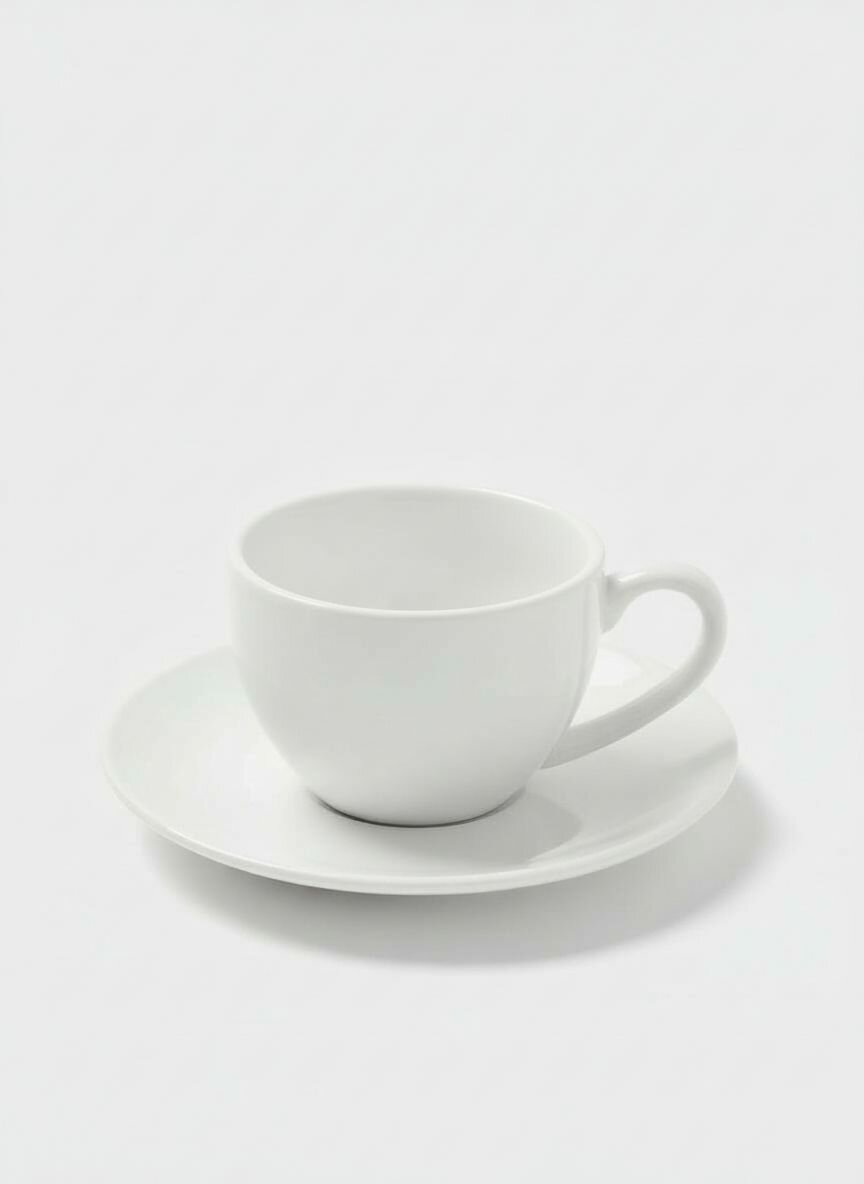 Чашка с блюдцем для эспрессо 90 мл