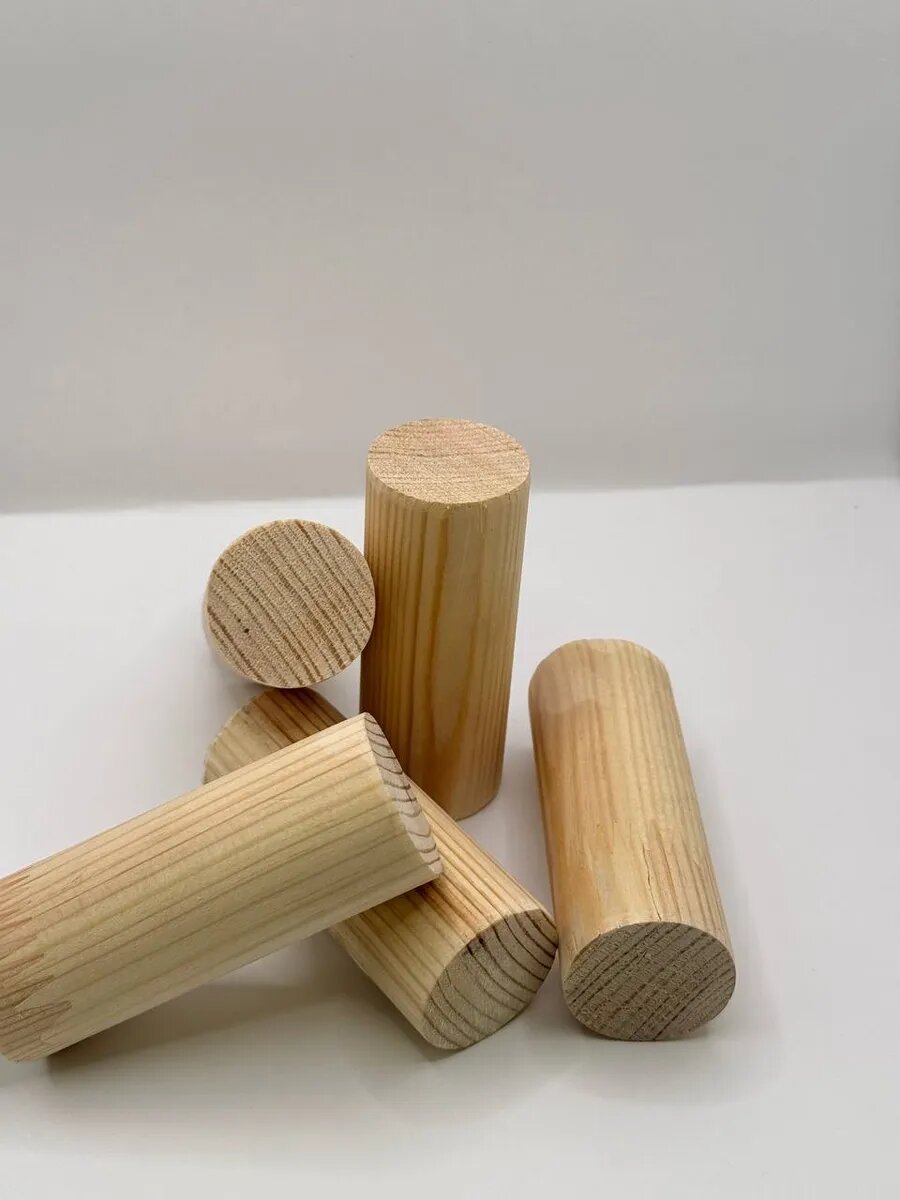 10*3,5 см, круглая заготовка из дерева для рукоделия