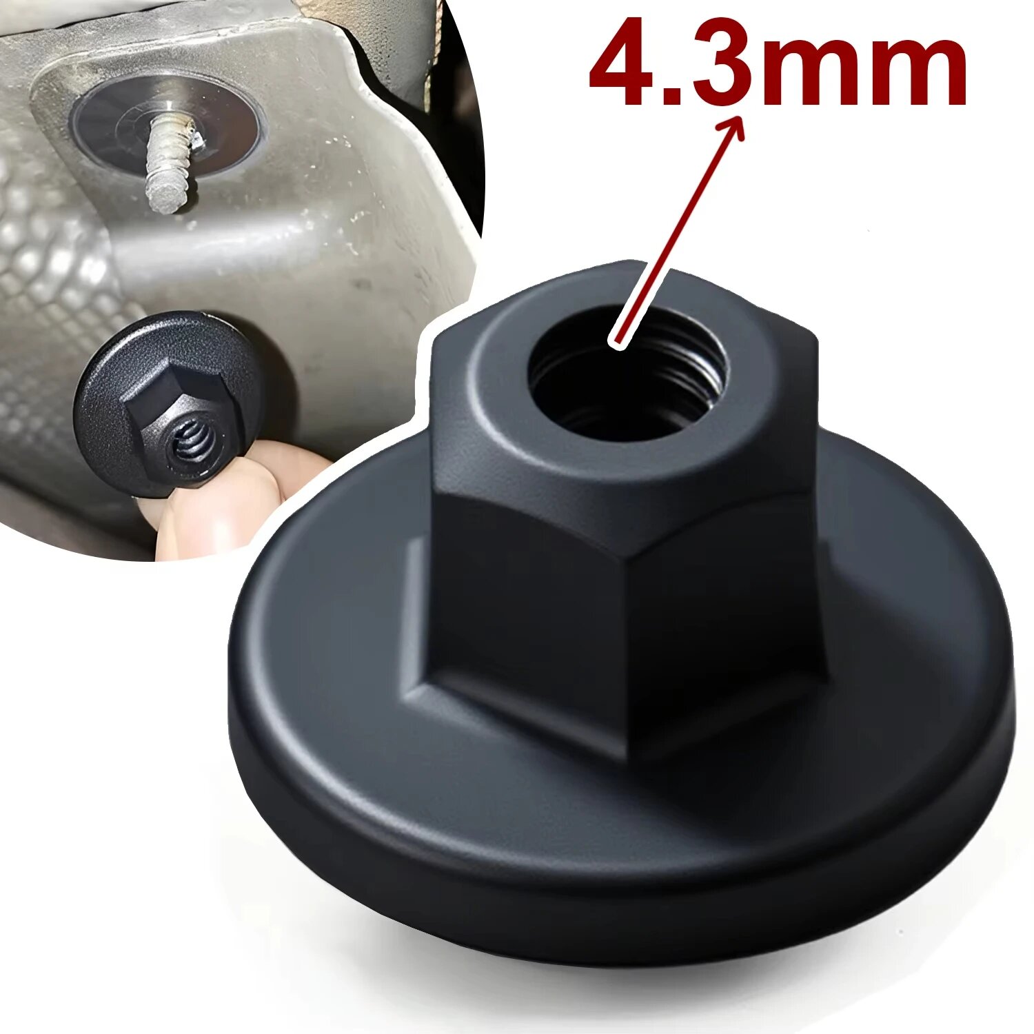 10 шт. пластиковый арочный зажим для гайки втулки шасси для BMW X3 X5 X6, фиксатор щита днища, саморезы, крепеж, гайка втулки