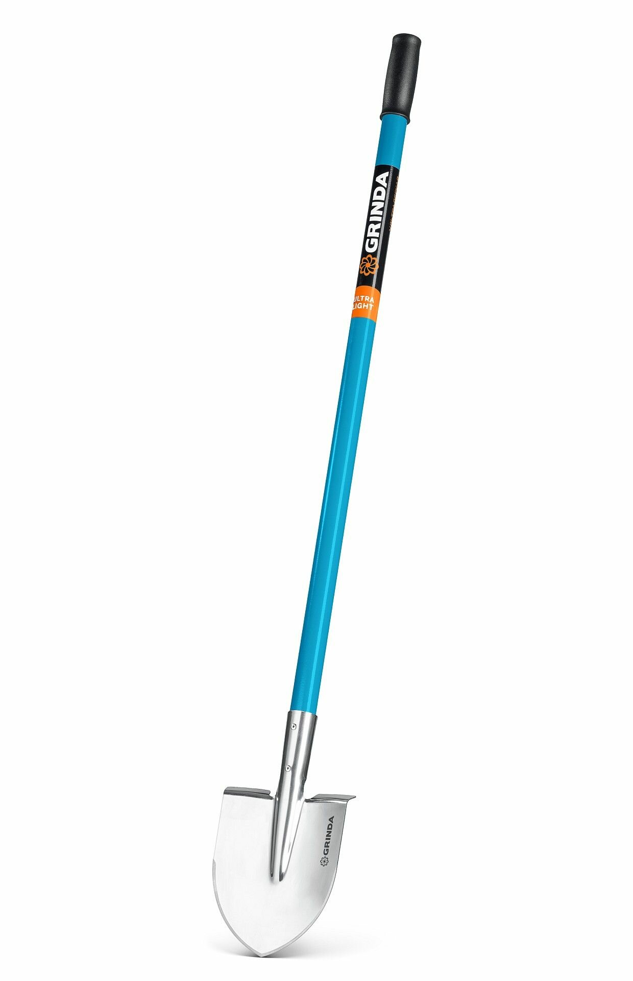 GRINDA WS-2 лопата дамская штыковая остроконечная 200х160х1200мм алюминиевый черенок PROLine 421827