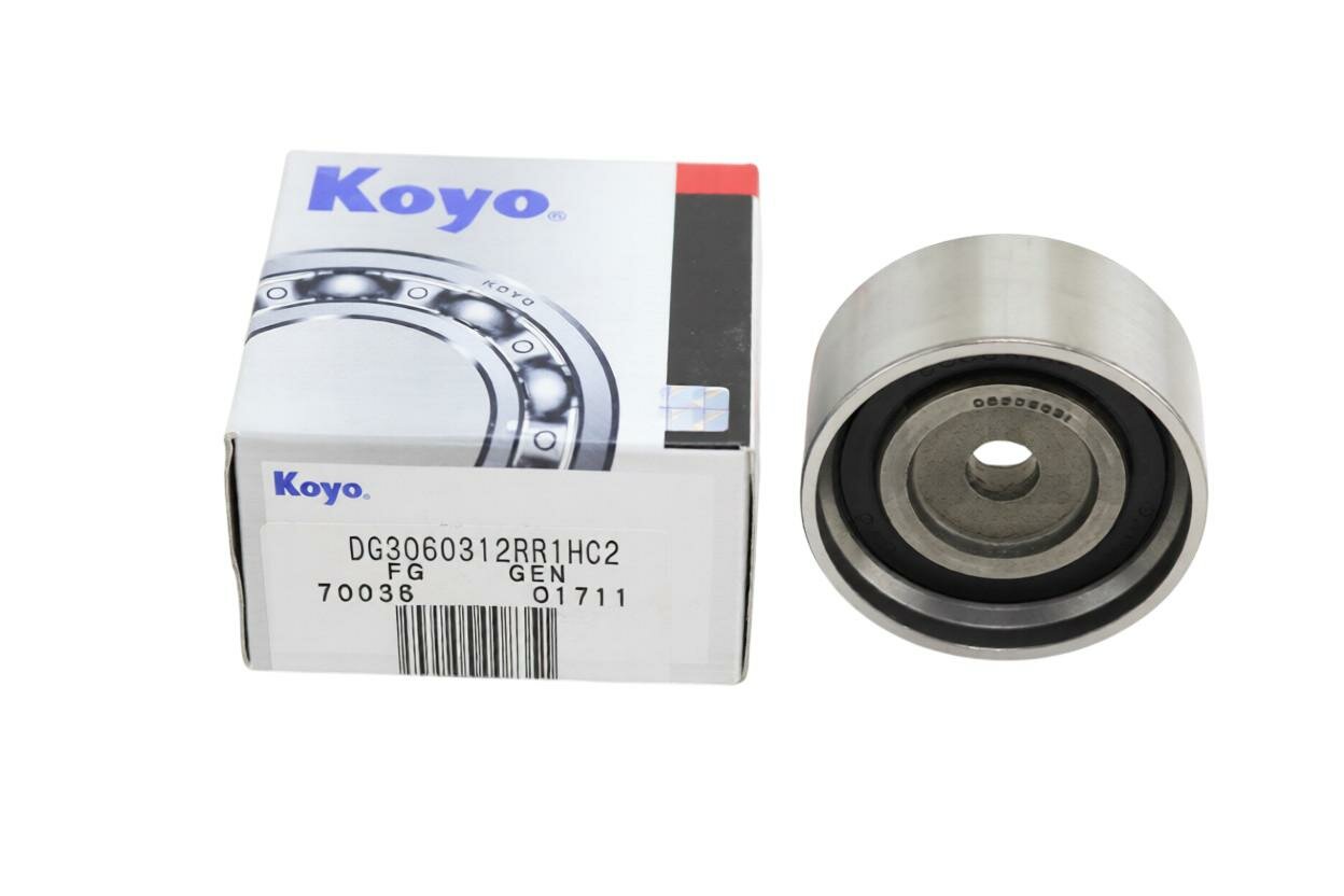 Ролик промежуточный ремня ГРМ KOYO DG3060312RR1HC2 Mazda 626, 929, E2000, 2200, Kia Sportage Mot.Fe, F2