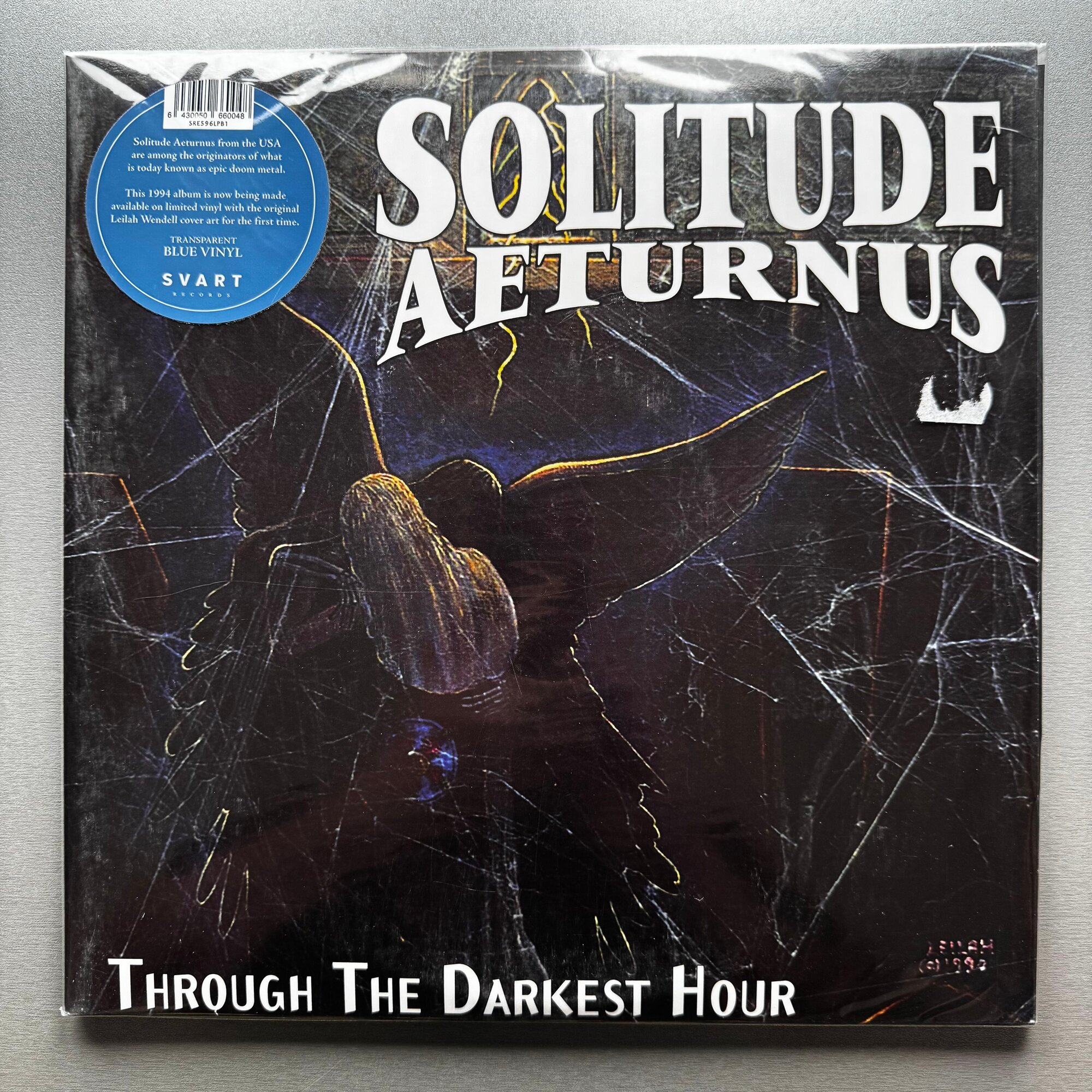 Solitude Aeturnus - Through The Darkest Hour (1994, 2022, LP) LTD Blue Vinyl (Виниловая пластинка)