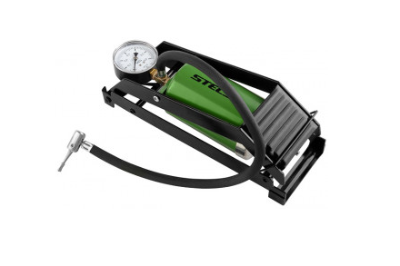 Насос ножной FP9807В стальной зеленый, арт. 320017