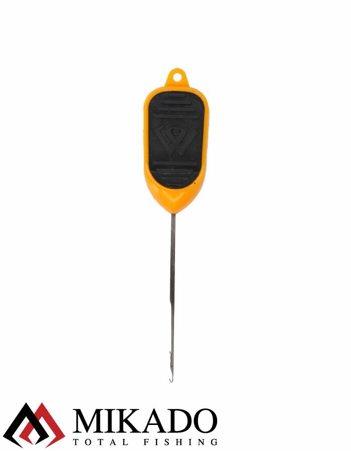 Игла - протяжка с защелкой Mikado -Territory FOR SPLICING LEADCORE HQ чёрно-жёлтая