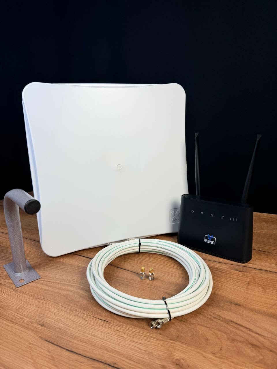 Универсальный Комплект Интернета 4G Модем - WiFi Роутер M4BandM5 + Антенна MiMO 20 dbi под Безлимитный Интернет