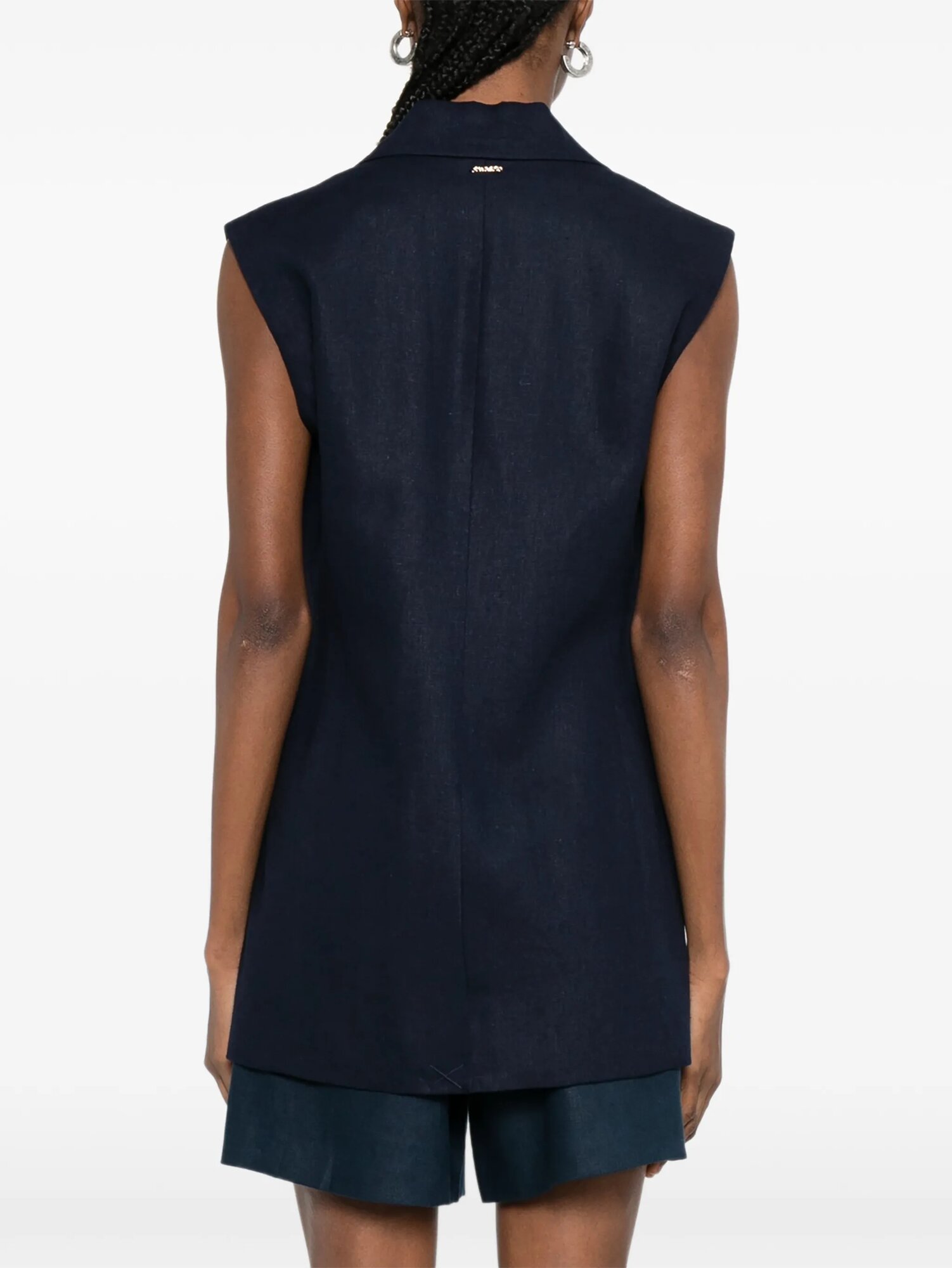Куртка Twinset Milano Floral sleeveless jacket, размер 40 — фото 1
