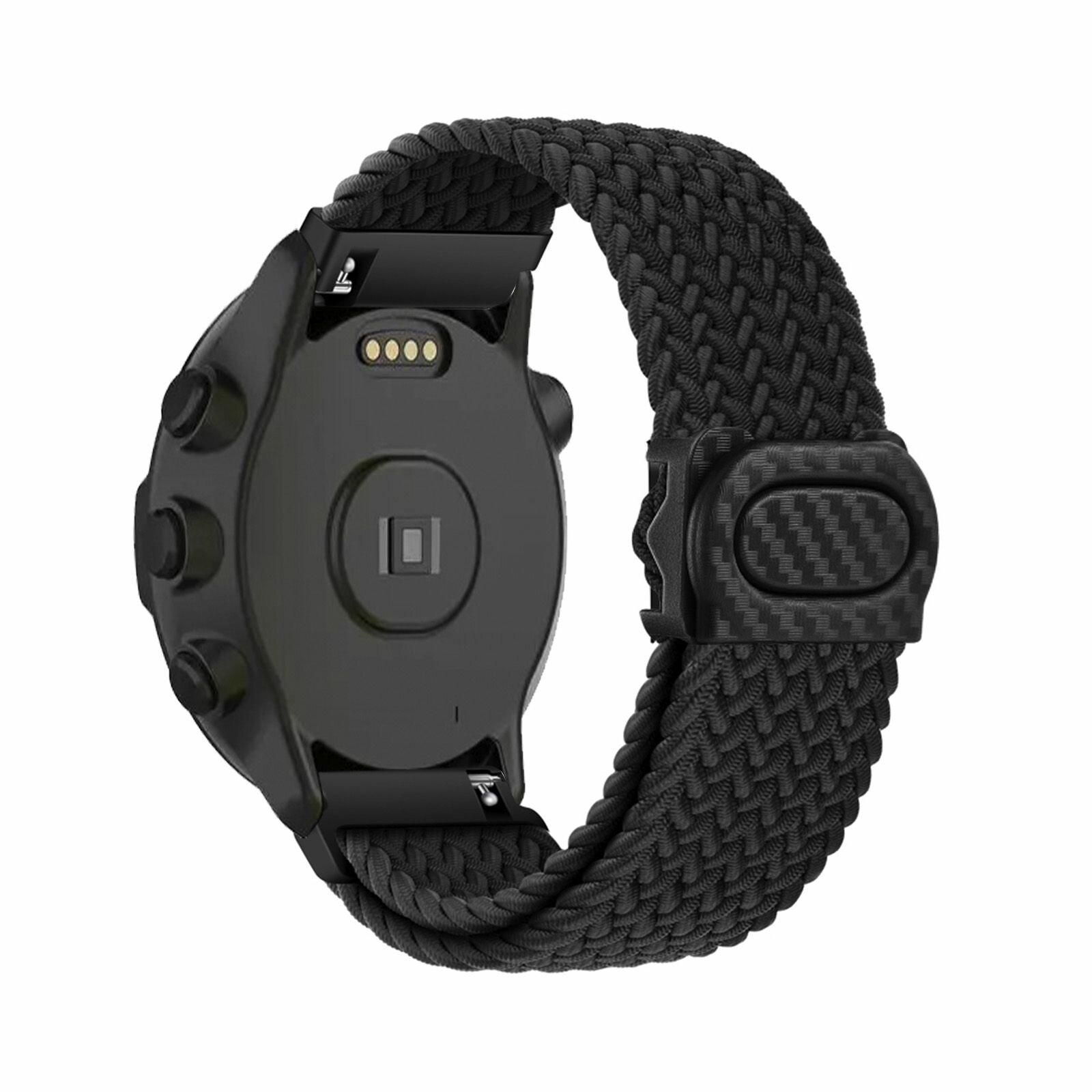 Плетёный ремешок из эластичной ткани для фитнес браслета Suunto 7/Spartan Sport/9 Titanium/9 Baro/Suunto9