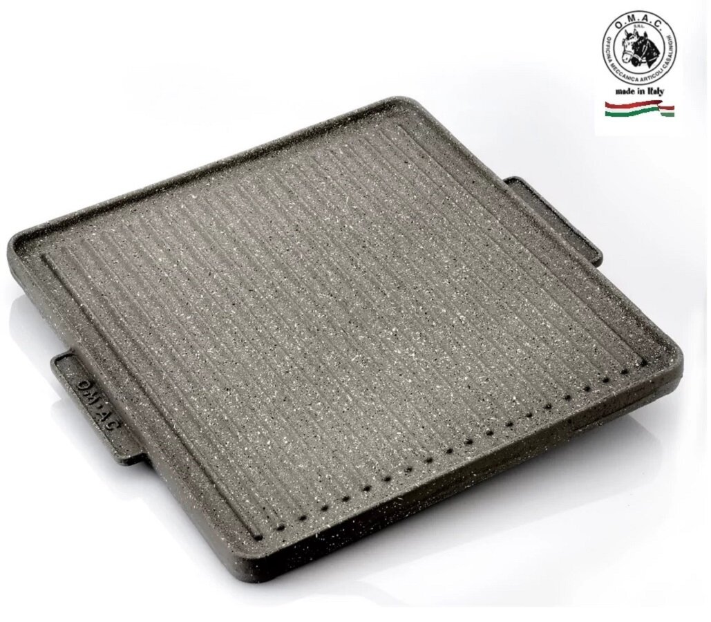 OMAC 310 Bistecchiera 40Х40 см чугунная сковорода - гриль газ