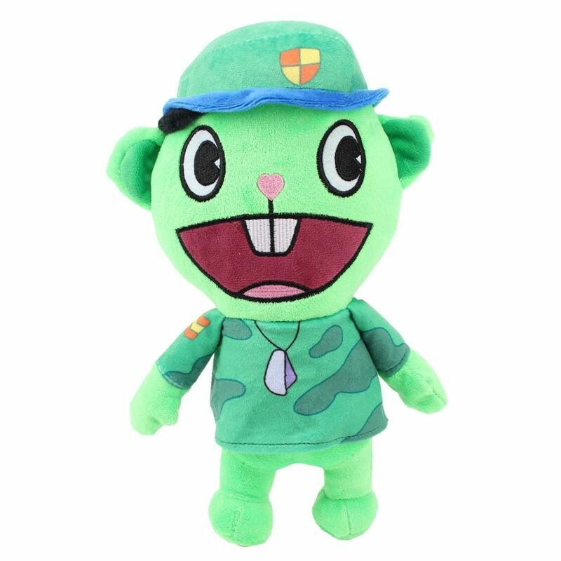 Милый плюшевый медведь Флиппи из коллекции Happy Tree Friends
