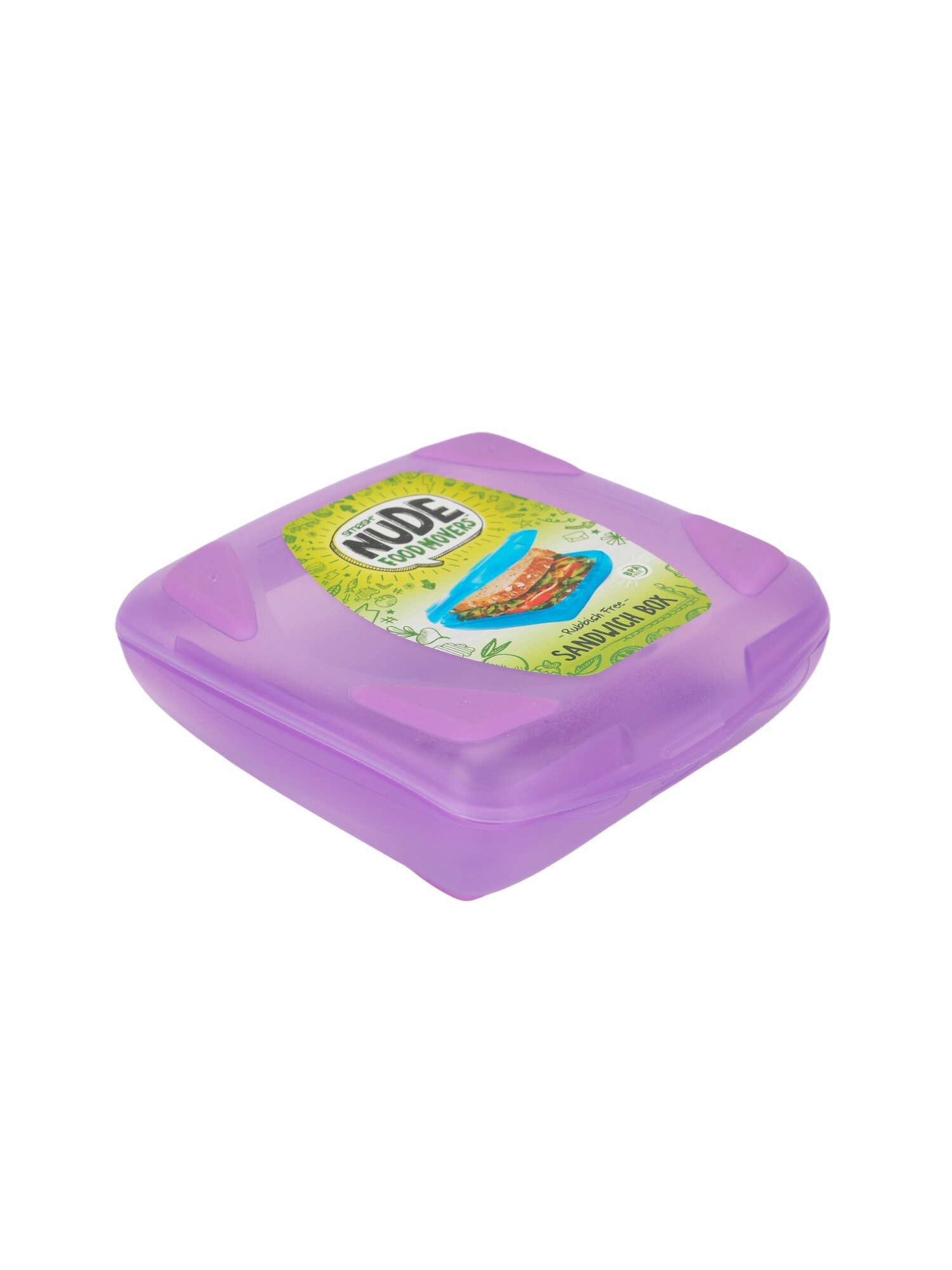 Контейнер для сэндвичей Smash 390мл фиолетовый 34998