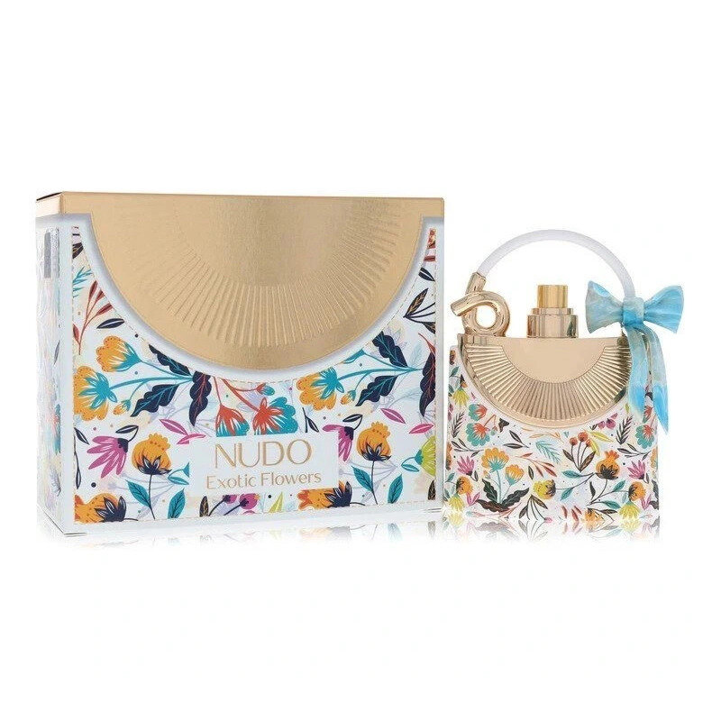 Парфюмерная вода для женщин Fragrance World Nudo Exotic Flowers 100 мл / Духи Фрагранс Ворлд Нюдо Экзотик Флауэрс
