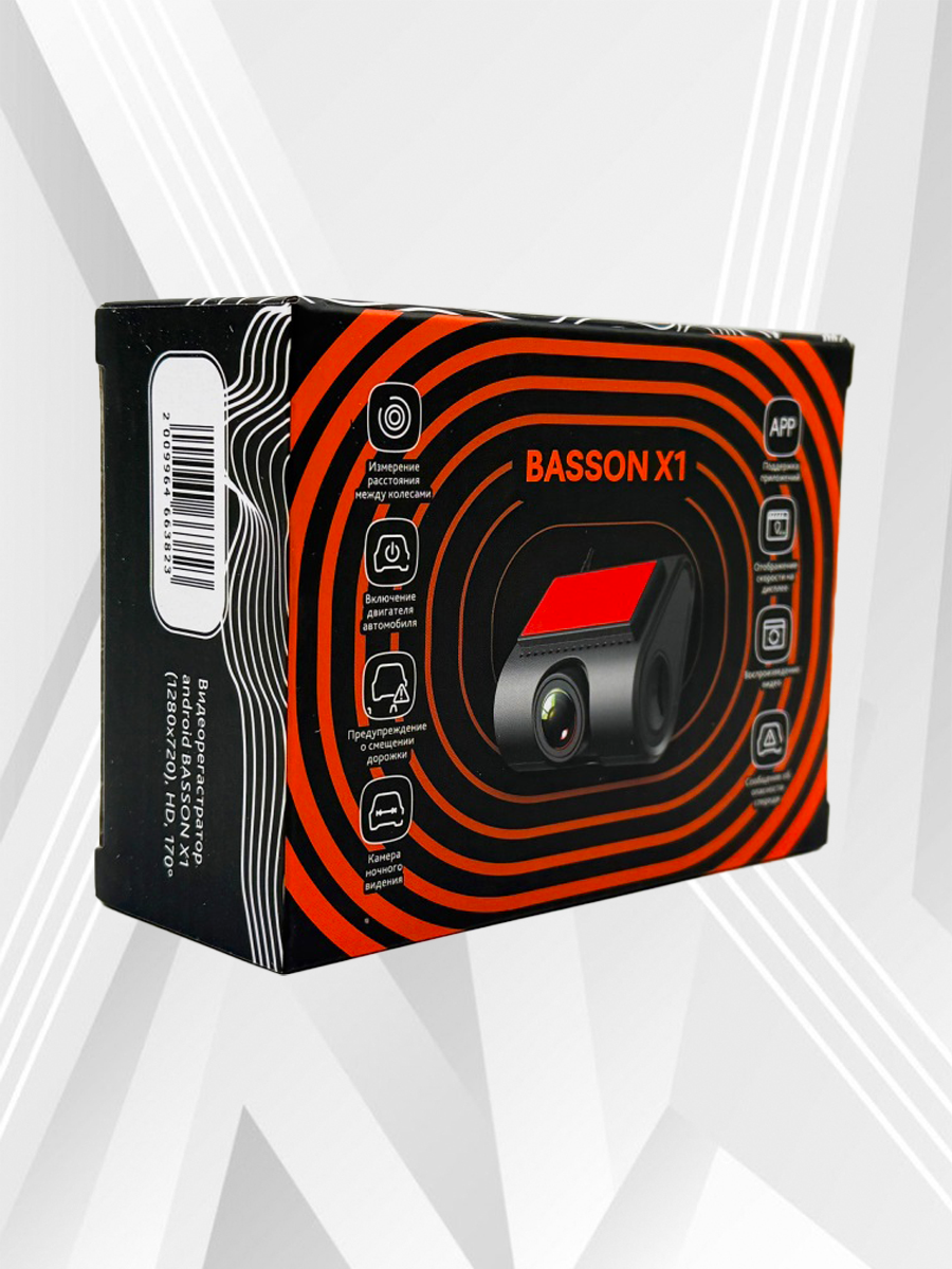 Видеорегистратор для автомобиля BASSON X1