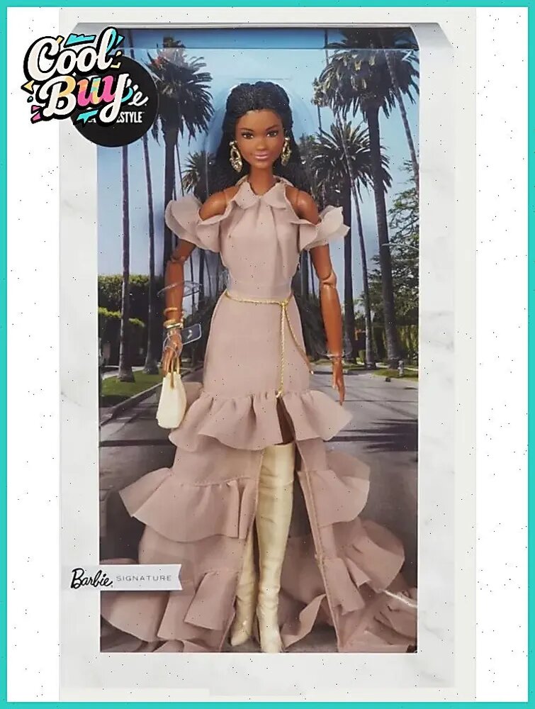 Barbie Style Brooklyn Signature AA #JBH93 2024 Gold Label кукла, коллекционная модель, 30 см