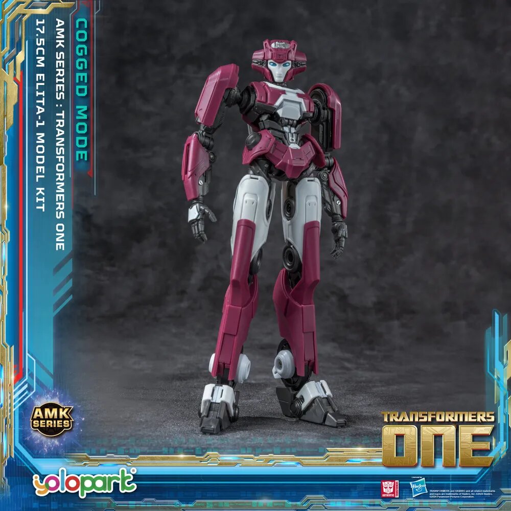 Трансформеры игрушки Yolopark Transformers ONE -17.5cm Elita-1 Cogged Mode Model Kit - AMK Series