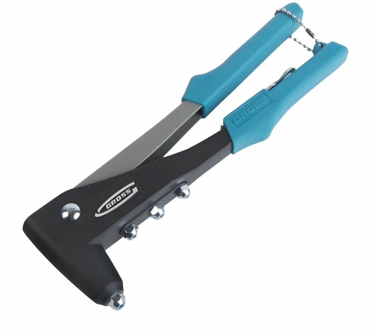 Заклёпочник в литом корпусе Gross 285 мм