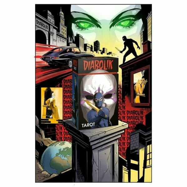 Карты Таро "Diabolik Tarot" Lo Scarabeo / Дьявольское Таро 64450