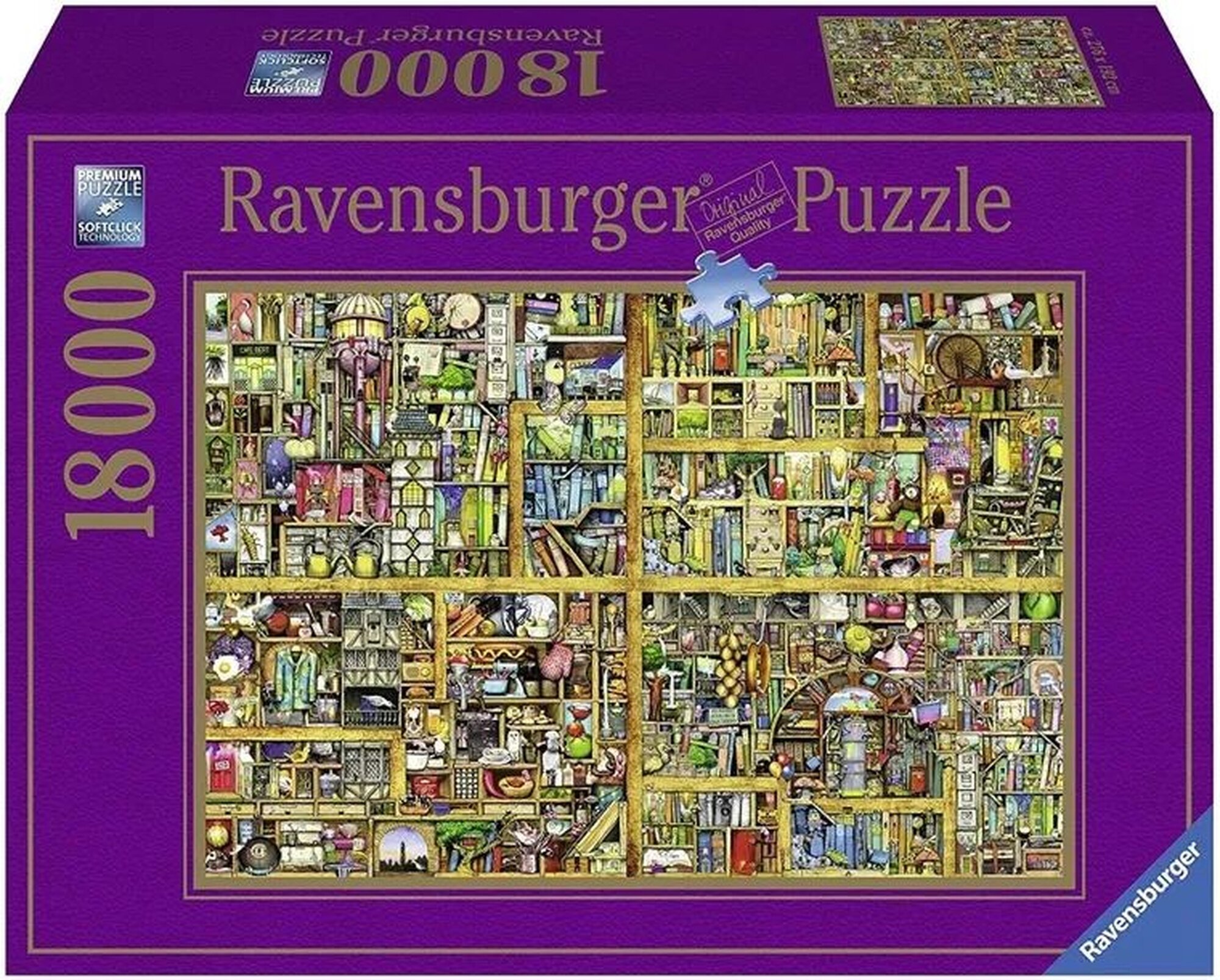 Пазл Ravensburger - Magic Library /Волшебная библиотека, пазл, 18 000 деталей - Равенсбургер 178254