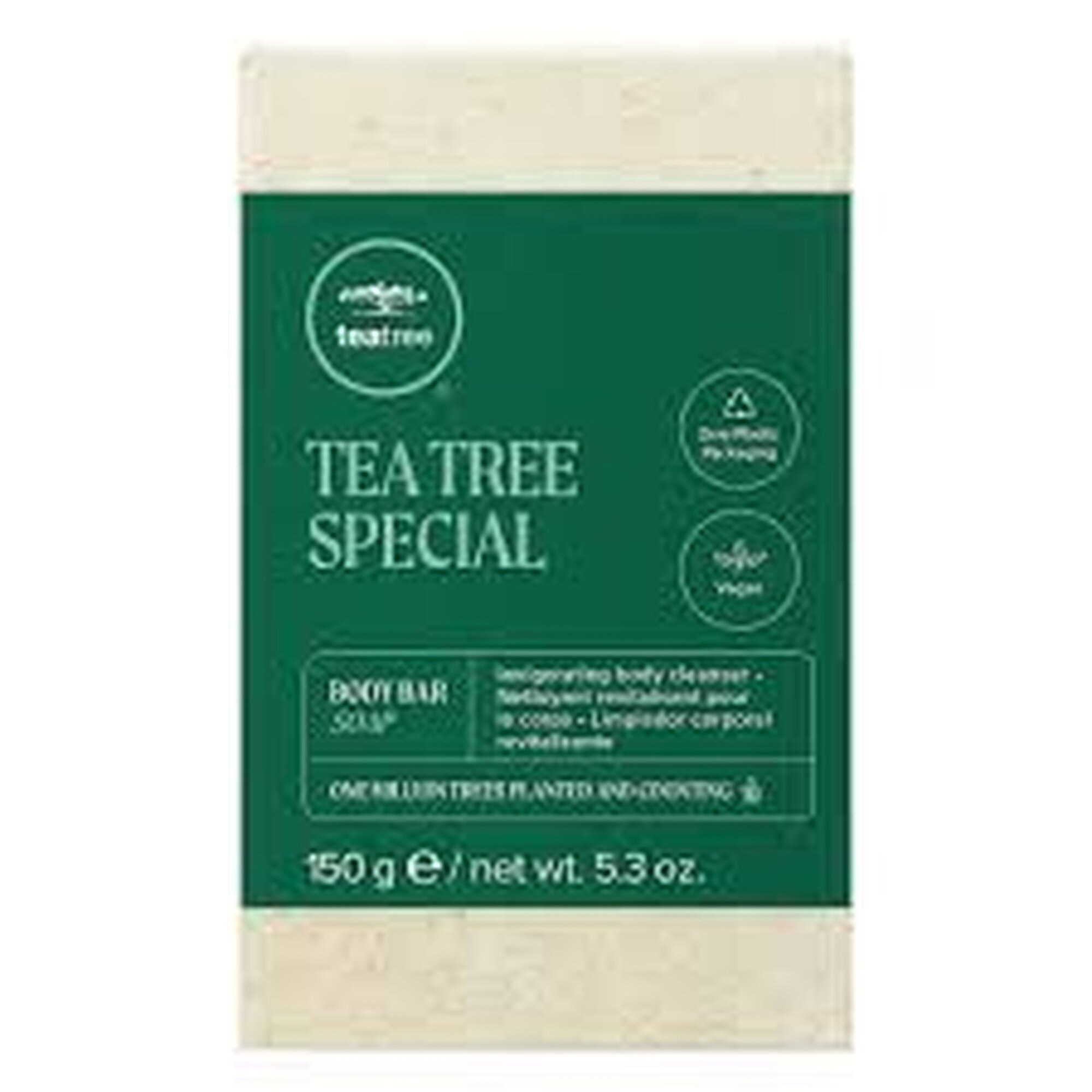 Мыло для тела Paul Mitchell Body Bar, антибактериальное, с маслом чайного дерева, 150г