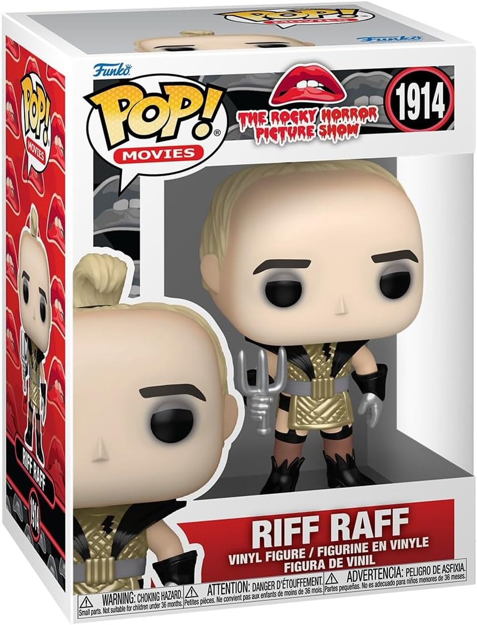 Фигурки Funko Pop MOVIES - Коллекционная фигурка Шоу ужасов Рокки Хоррора Riff Raff - Фанко 1914