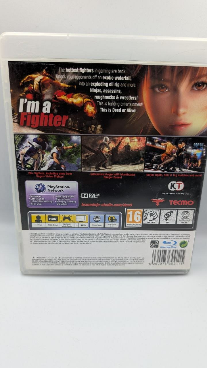 Dead or Alive 5 PS3 (англ.) — фото 1