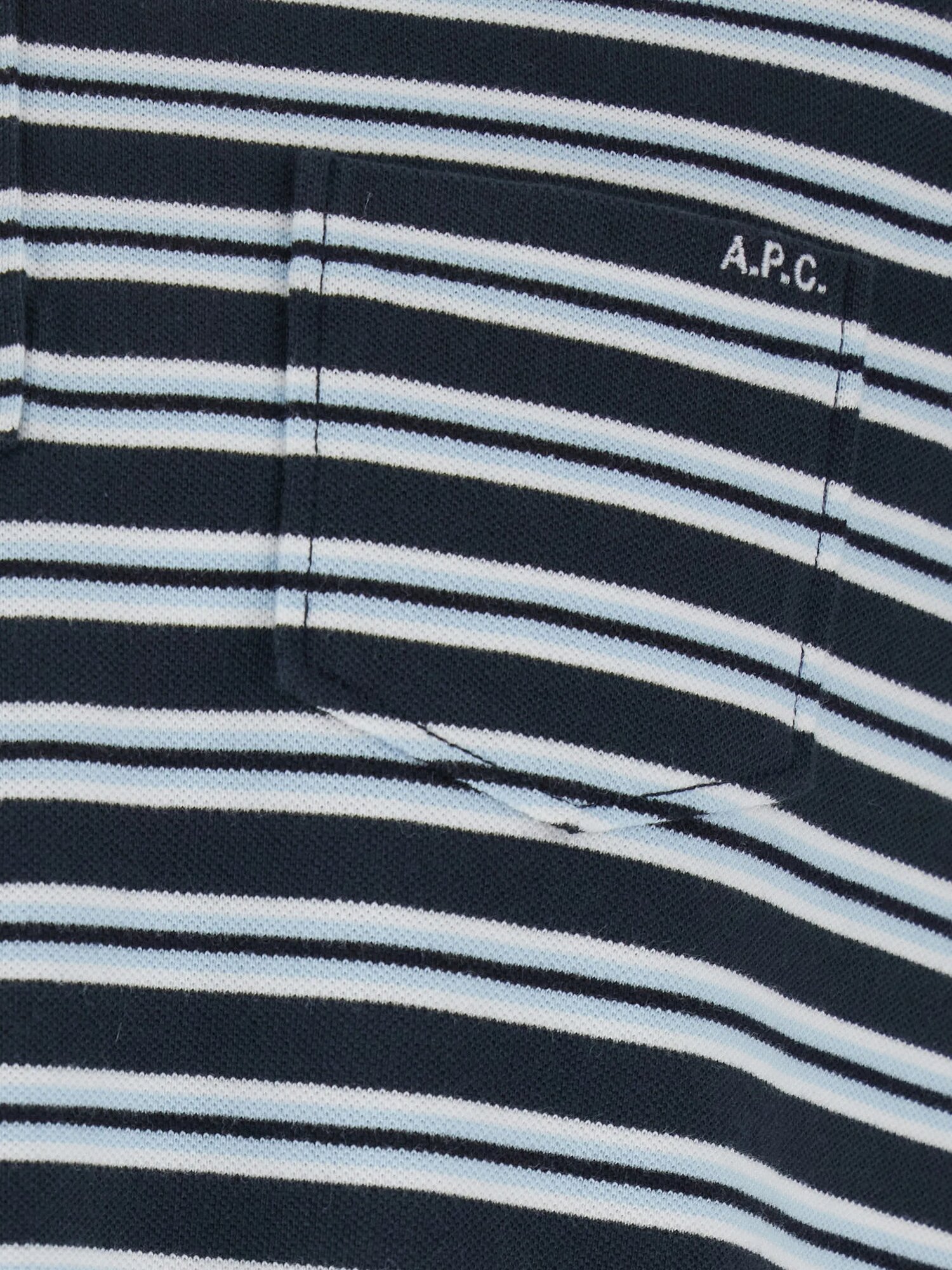 Рубашка A.P.C., размер 48 EU, синий — фото 1